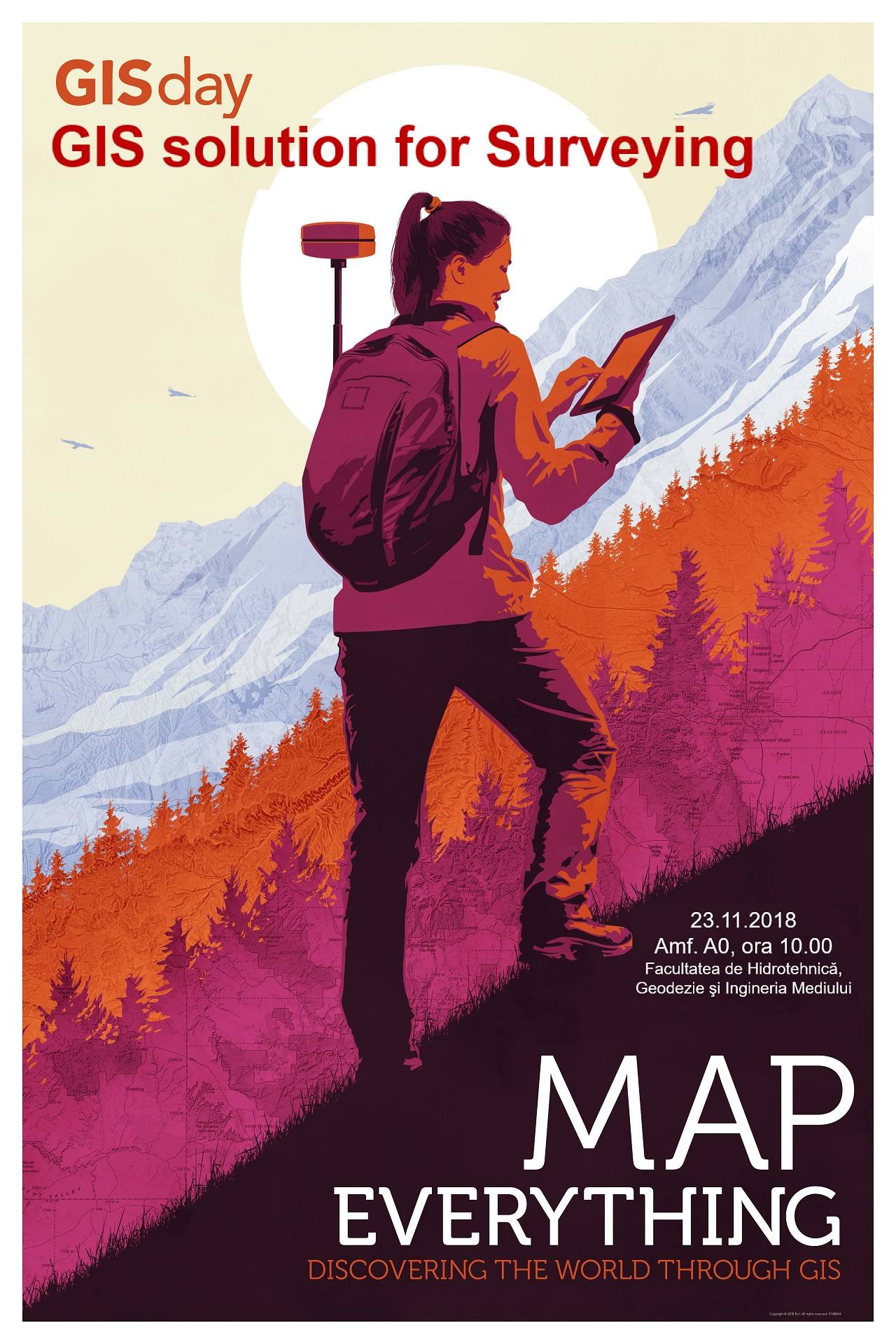 A patra ediție a workshopului GIS Day 2018 cu tema „GIS solution for ...