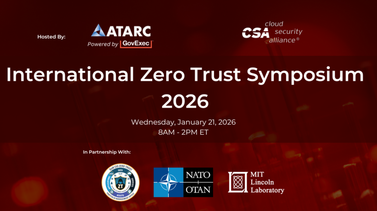 CSA și ATARC vă invită la simpozionul virtual „International Zero Trust ...